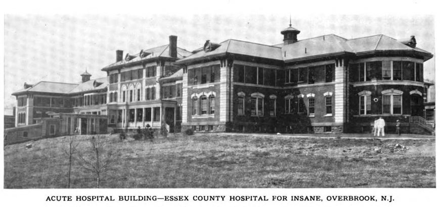 Overbrook · Mental Health in Turn of the Century Essex County, NJ · DANA